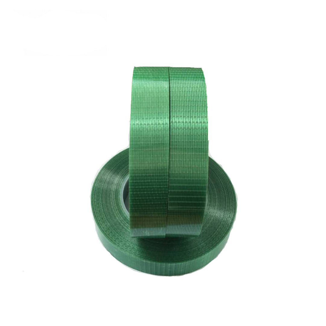 Green Color Cross Weave Filament Tape- 2206G | WeasyTapes
